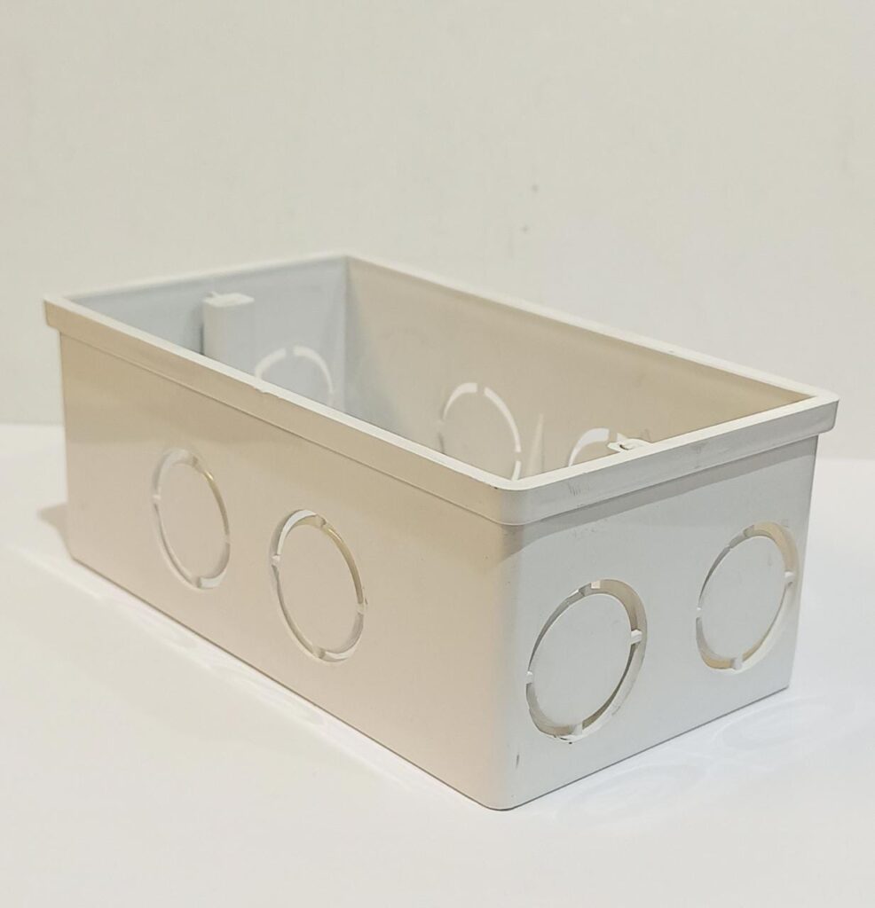 3×6 Pvc Box Recessed